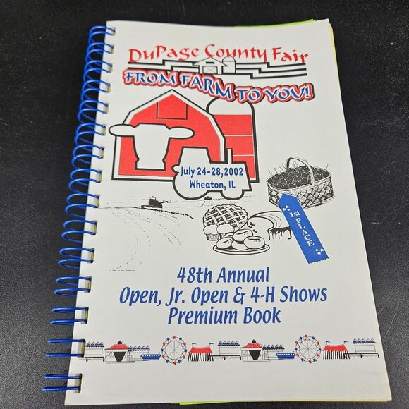 DuPage County Fair | Other | Illinois Premium Prize Catalog Book Dupage ...